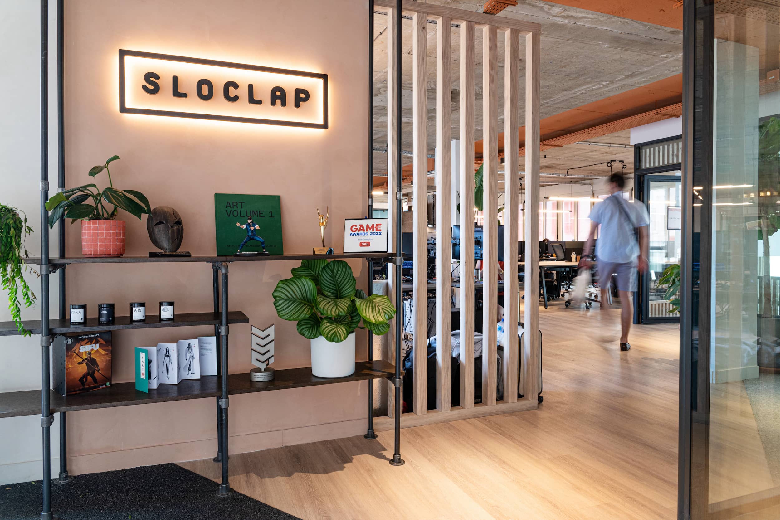 Sloclap | Conception et aménagement de bureaux par Yemanja